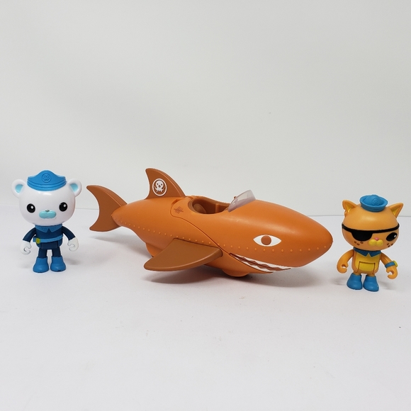 Toys | Octonauts Tiger Shark Kwazi Mattel Toy Lot Set Of 3 | Poshmark